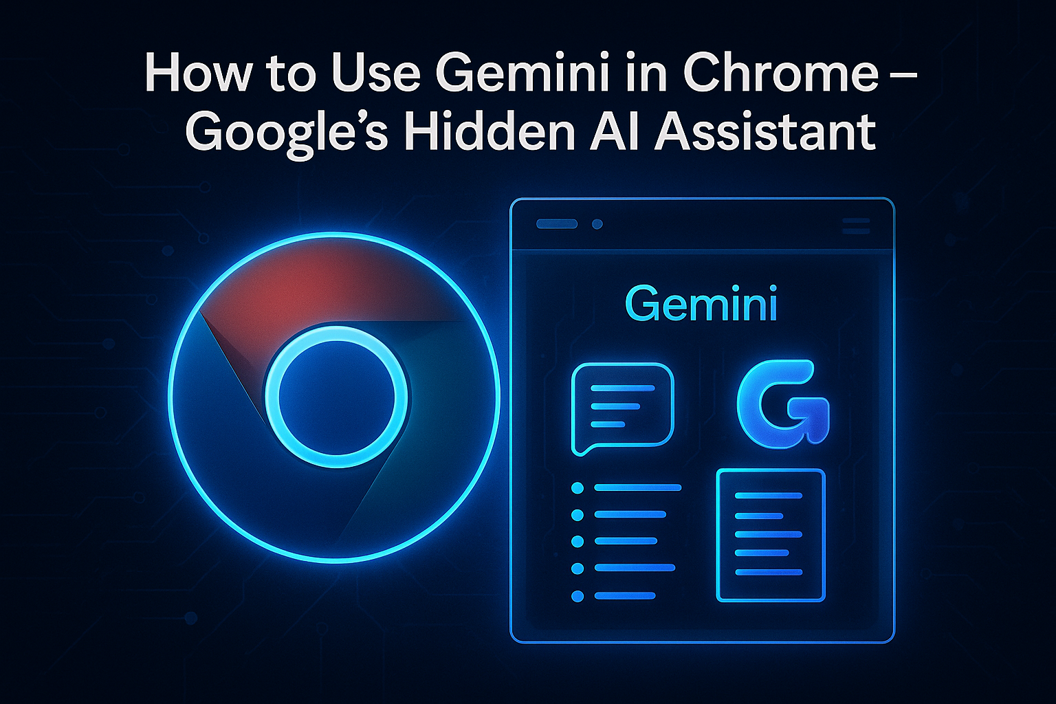 How to Use Gemini in Chrome – Google’s Hidden AI Assistant - Vin Writes